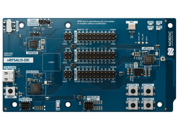 nRF54L15 Development Kit - Nordic | Mouser